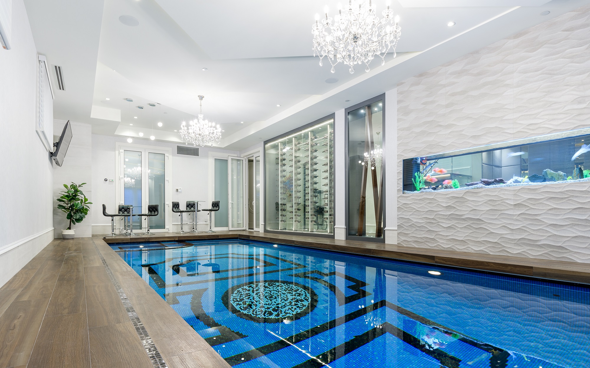 Opulent Indoor Swimspace Alka Pool